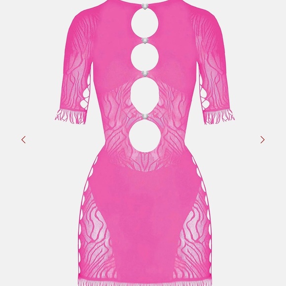 POSTER GIRL | Dresses | Poster Girl Miranda Dress In Fuschiaone Size ...
